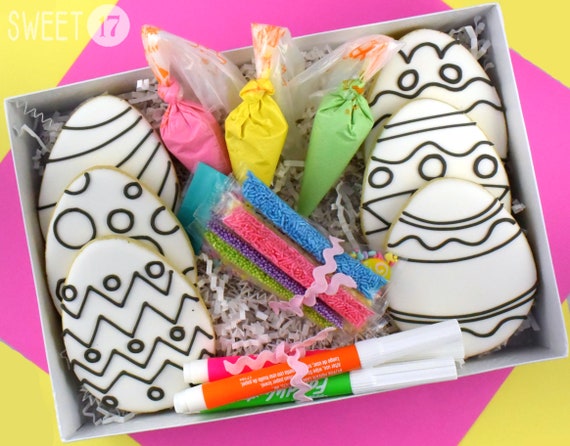 Decorate Your Own Easter Sugar Cookies Kit - Etsy