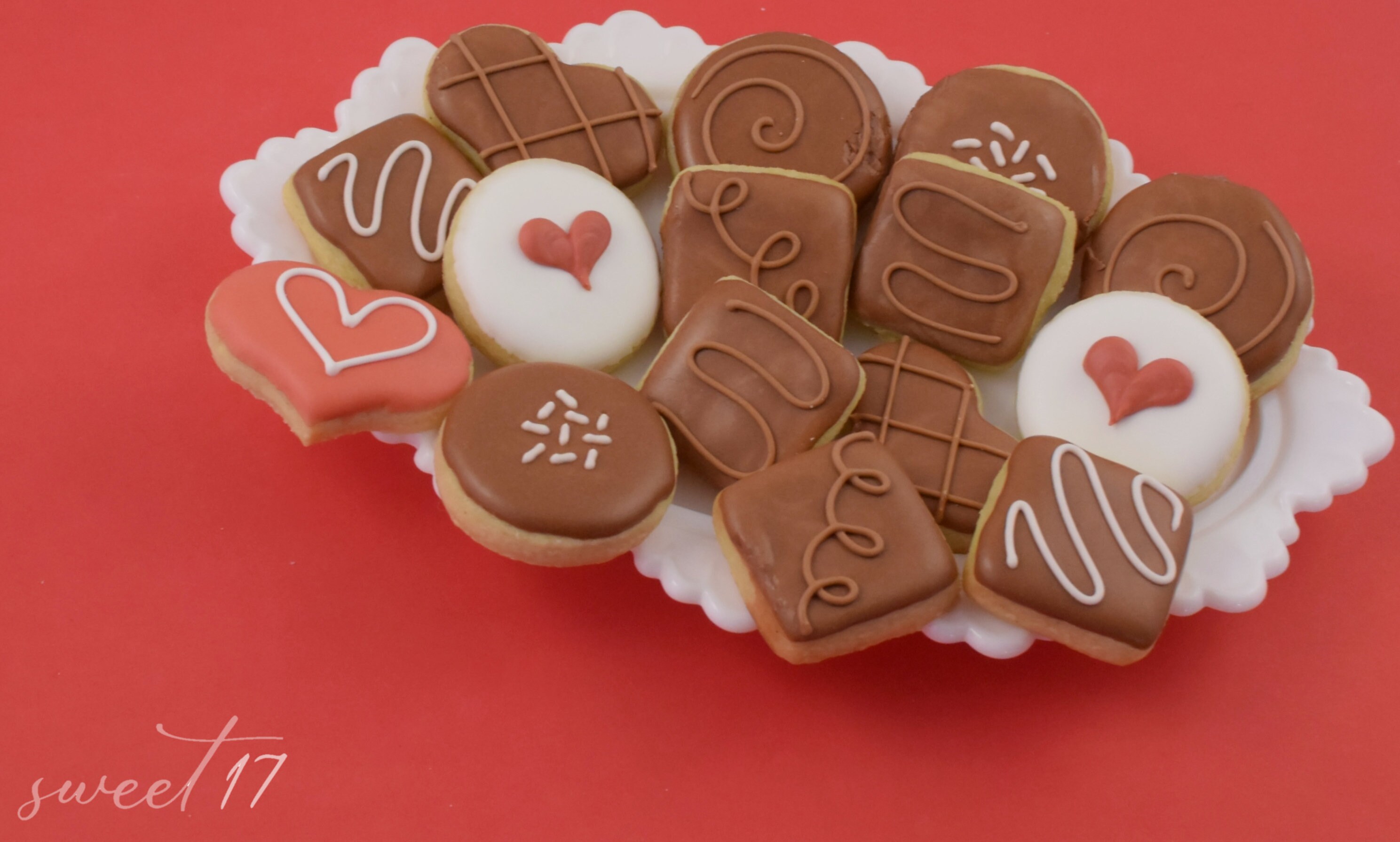 Mini Box of Chocolates Sugar Cookies Gift Box - Etsy