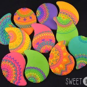 Custom Paisley Lace Sugar Cookies set of Six - Etsy