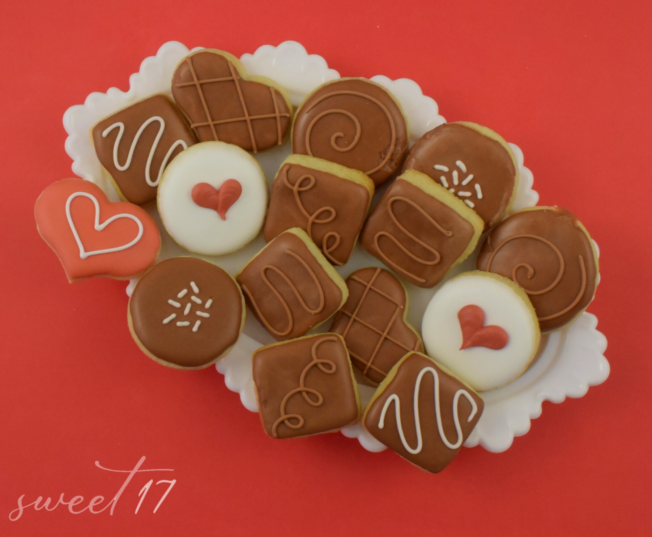 Mini Box of Chocolates Sugar Cookies Gift Box - Etsy