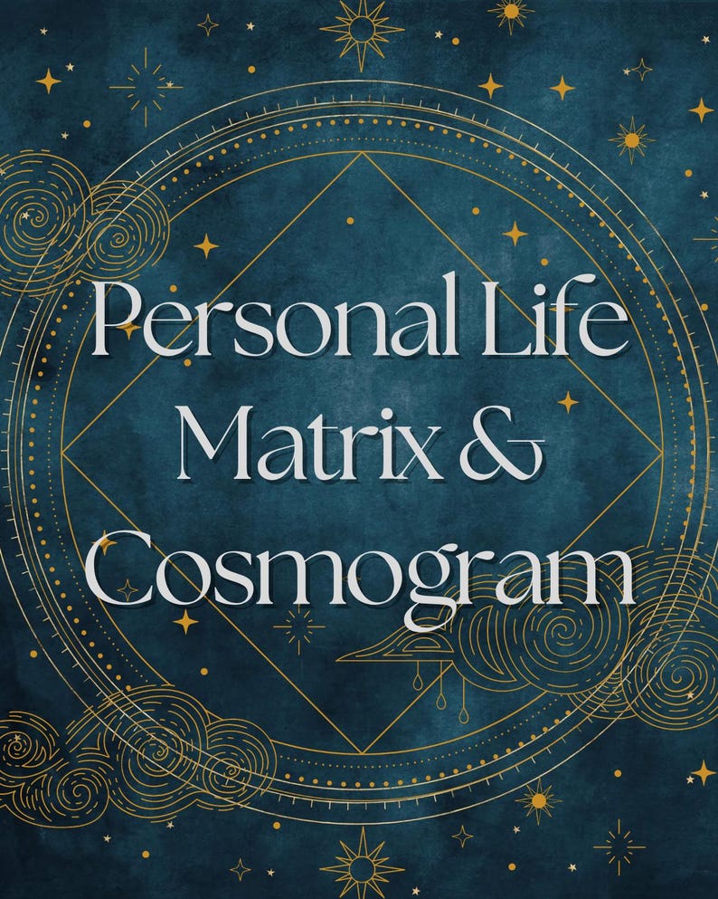 Birth Chart Cosmogram Reading | Personal Life Matrix Numerology ...