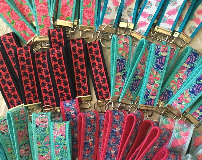 Lilly Pulitzer Key Fob Exotic Garden She She Shell First - Etsy