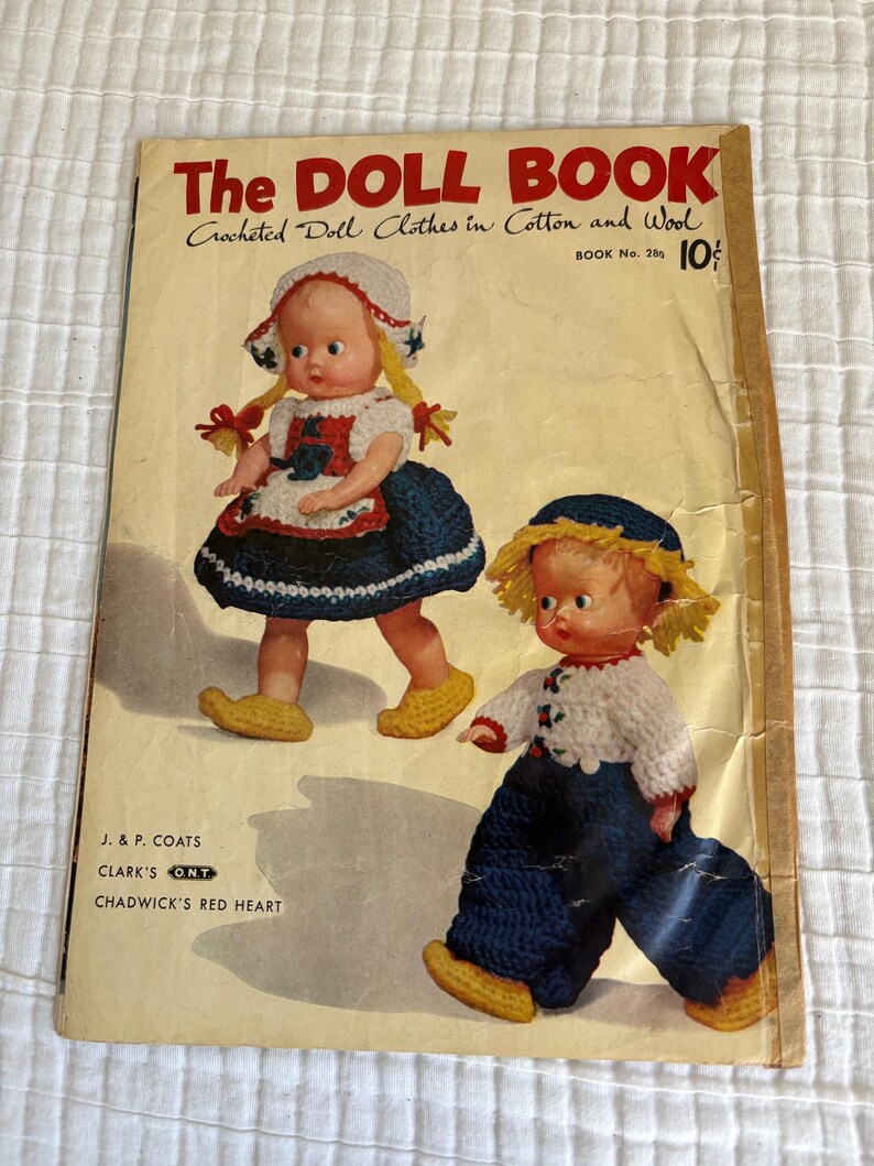 The Doll Book J & P Coats - Etsy
