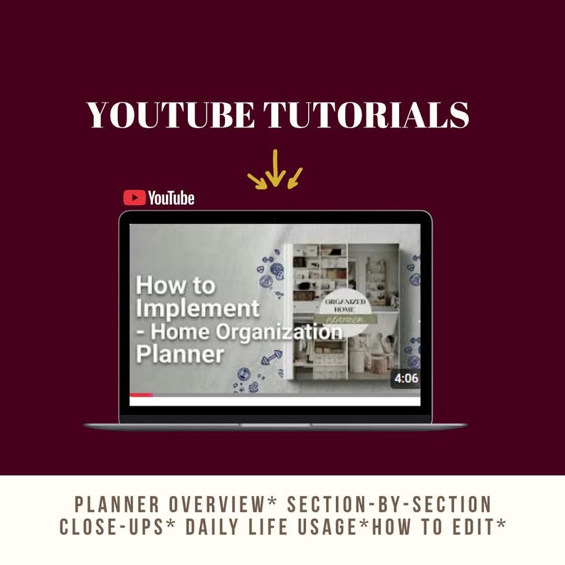 Life Admin Planner Bundle Daily Task Tracker Self Care Planner Home ...