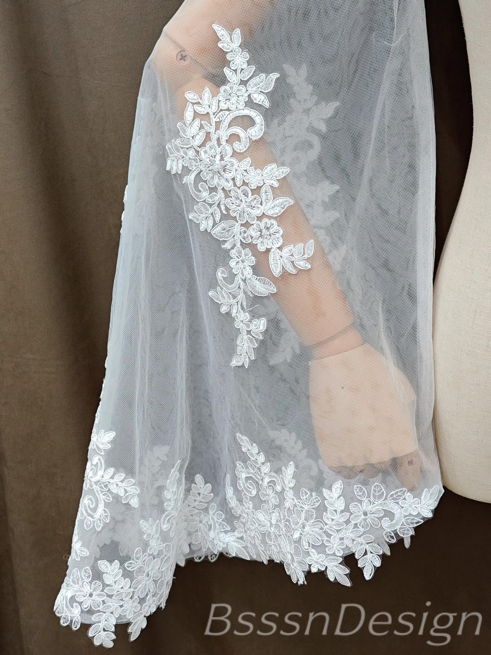 Fairy Spring Floral Lace Embroidery Wedding Bolero Shrug, Floral Lace ...