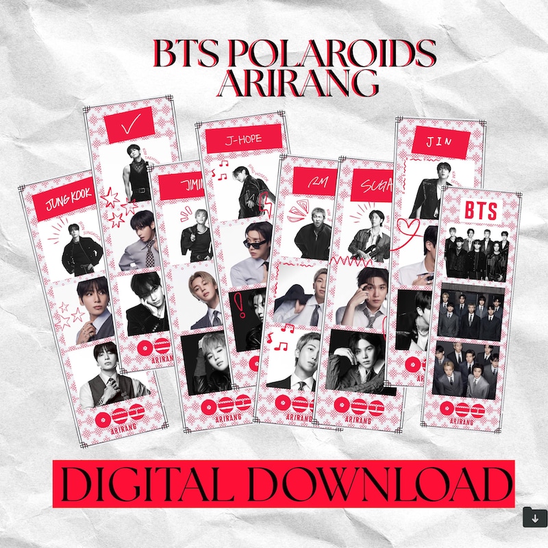 Bts Photocards Arirang - Etsy