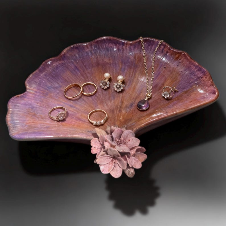 Leaf Shaped Tray – Jewelry Dish, Soap Holder, Nightstand Organizer - Etsy