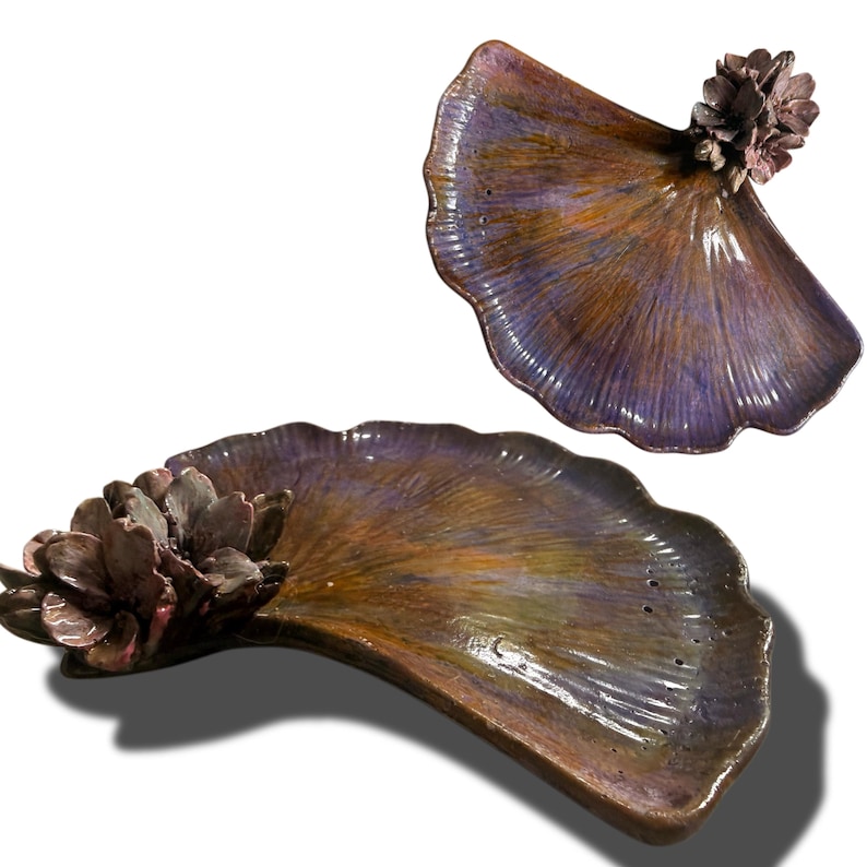 Leaf Shaped Tray – Jewelry Dish, Soap Holder, Nightstand Organizer - Etsy