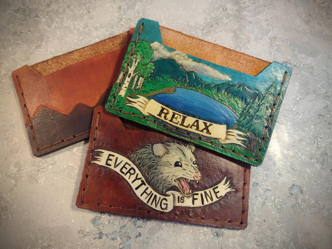 Custom Card Wallet - Etsy