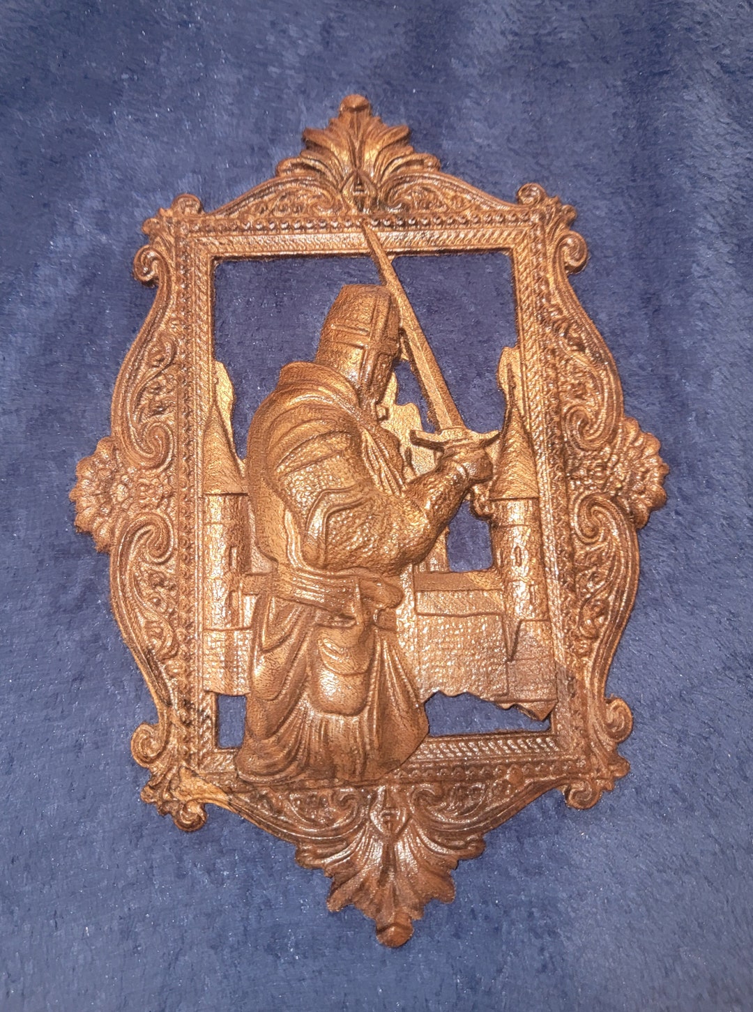 Carved Knight Applique - Etsy