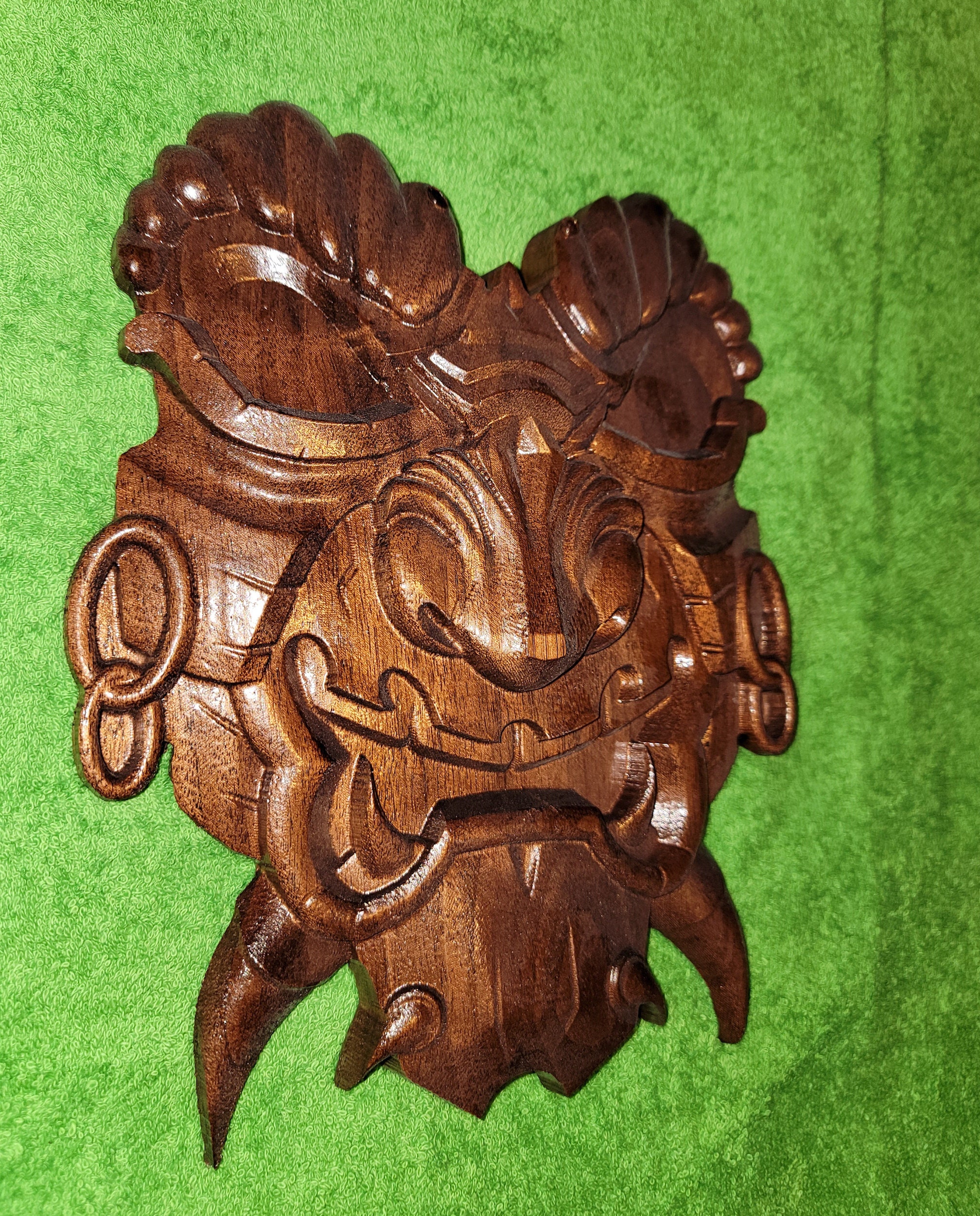 Japanese Tengu Mask - Etsy