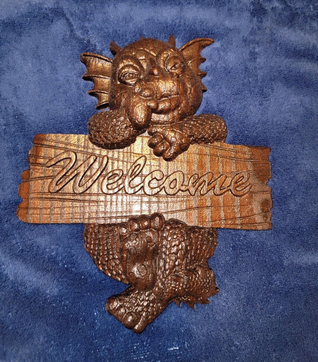 Dragon Welcome Sign - Etsy