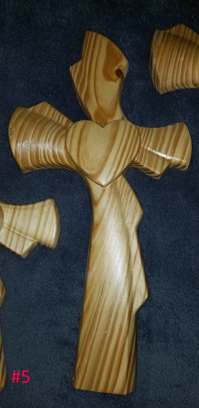 Modern Cross CNC 3D Carved - Etsy