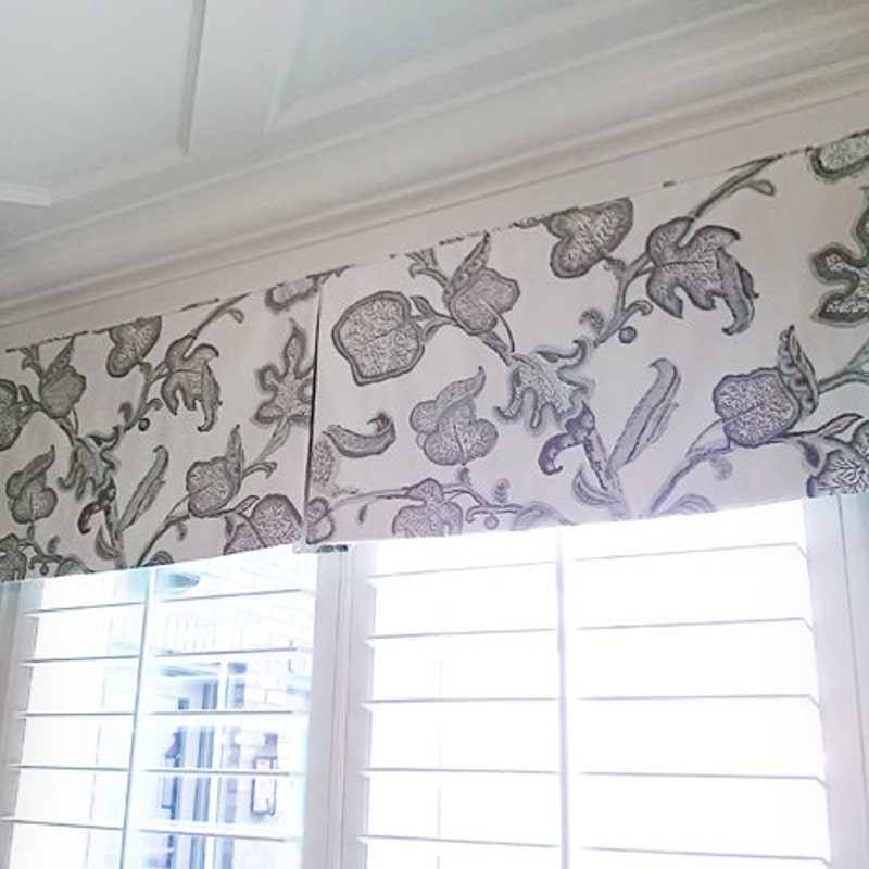 Box Pleat Valance - Etsy