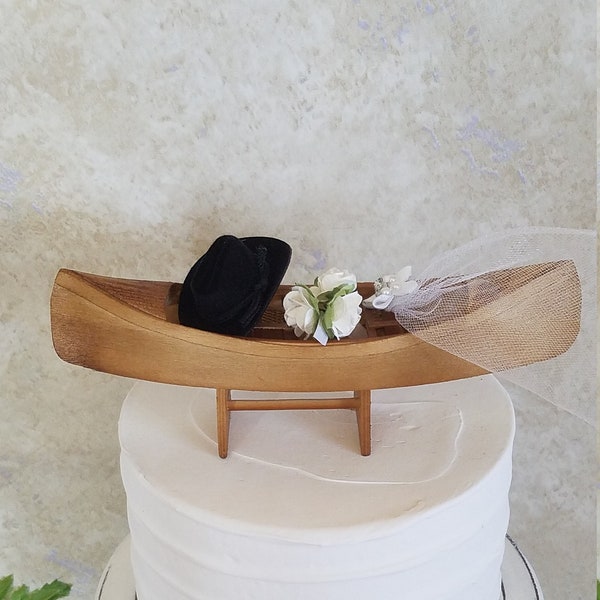Canoe Cake Topper - Etsy
