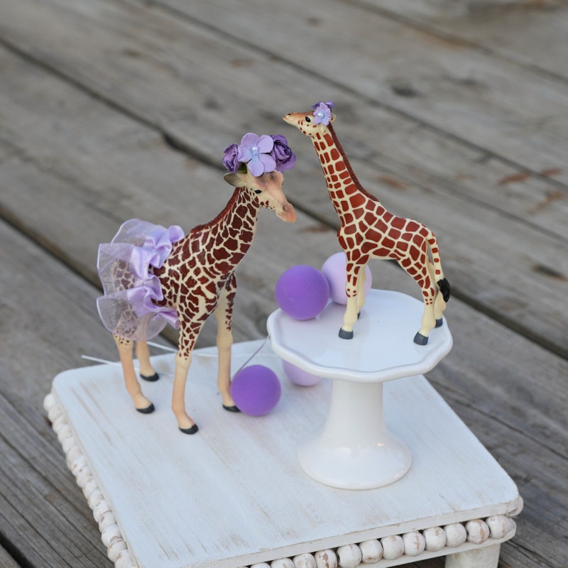 Giraffe Cake Topper - Etsy