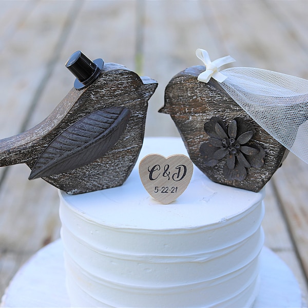Bird Cake Toppers - Etsy