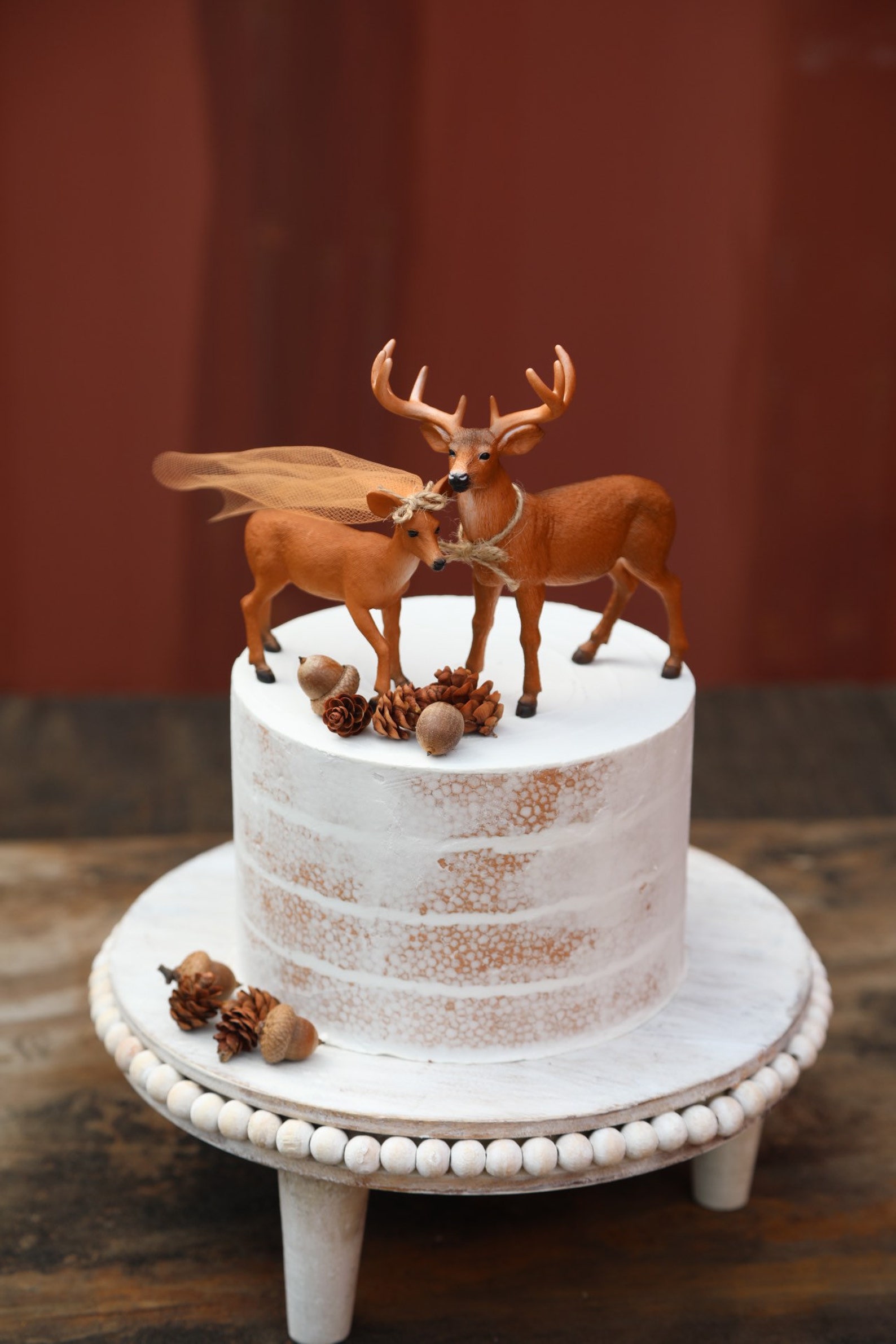 Redneck Cake Topper / Deer Cake Topper / Wedding Cake Topper / - Etsy