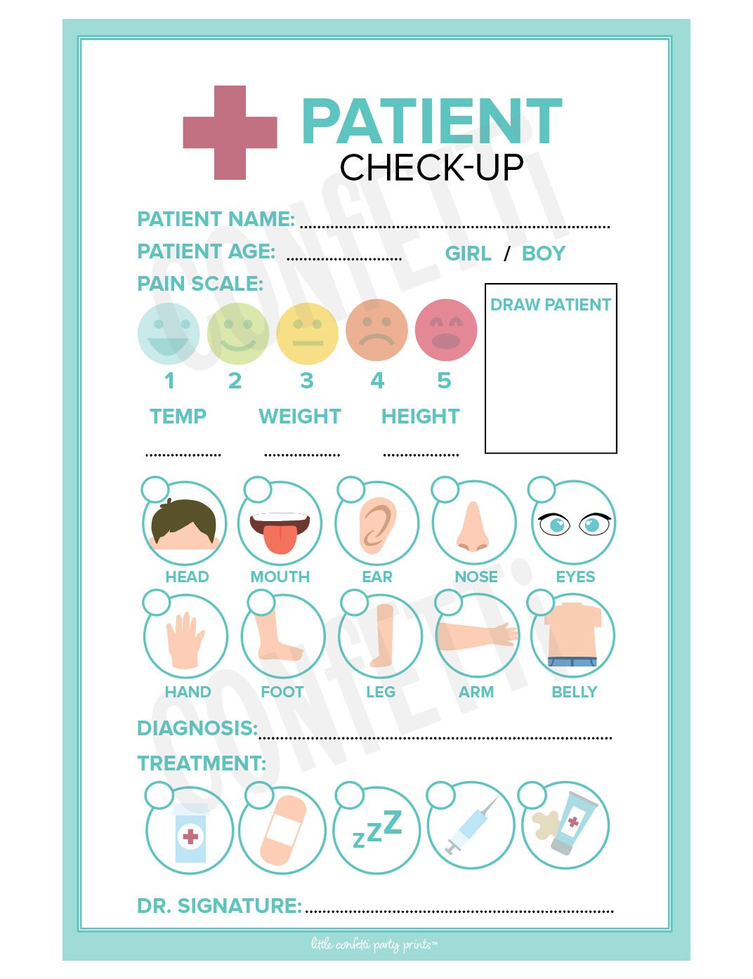 Kids Play Pretend Doctor Check Up, Pretend Doctor, Play Doctor, Check ...