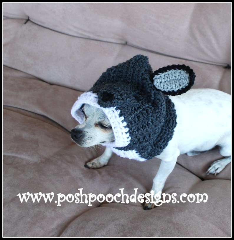 Wolf Dog Snood Instant Download Crochet Pattern 3 Sizes - Etsy