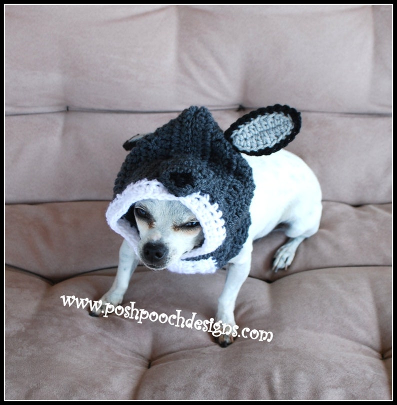 Wolf Dog Snood Instant Download Crochet Pattern 3 Sizes - Etsy