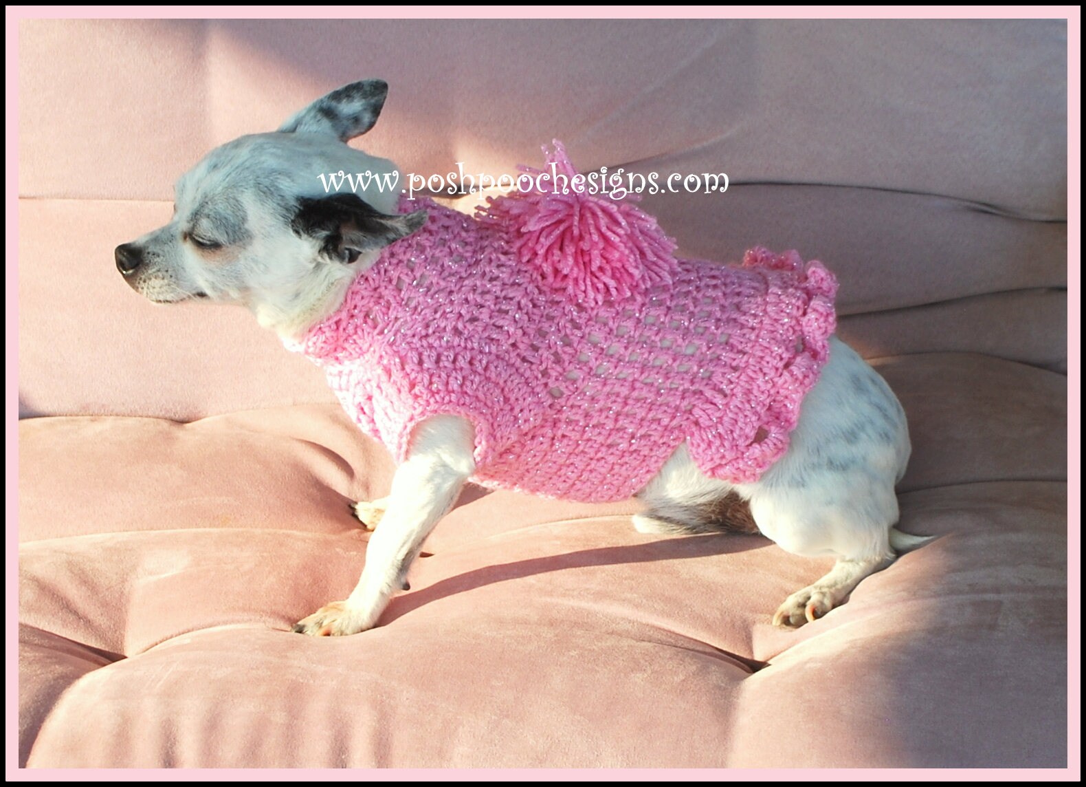 Instant Download Crochet Pattern Bundle Pink Pom Pom Dog | Etsy