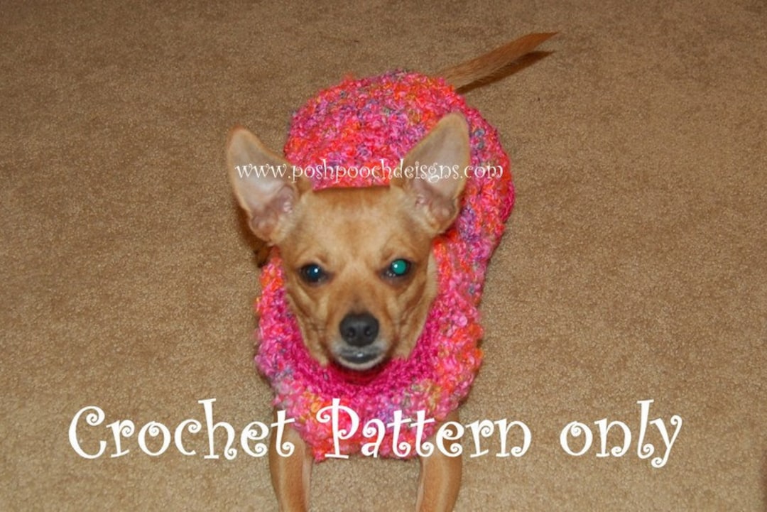 Instant Download Crochet Pattern - Easy Chunky Dog Sweater - ALL Size ...