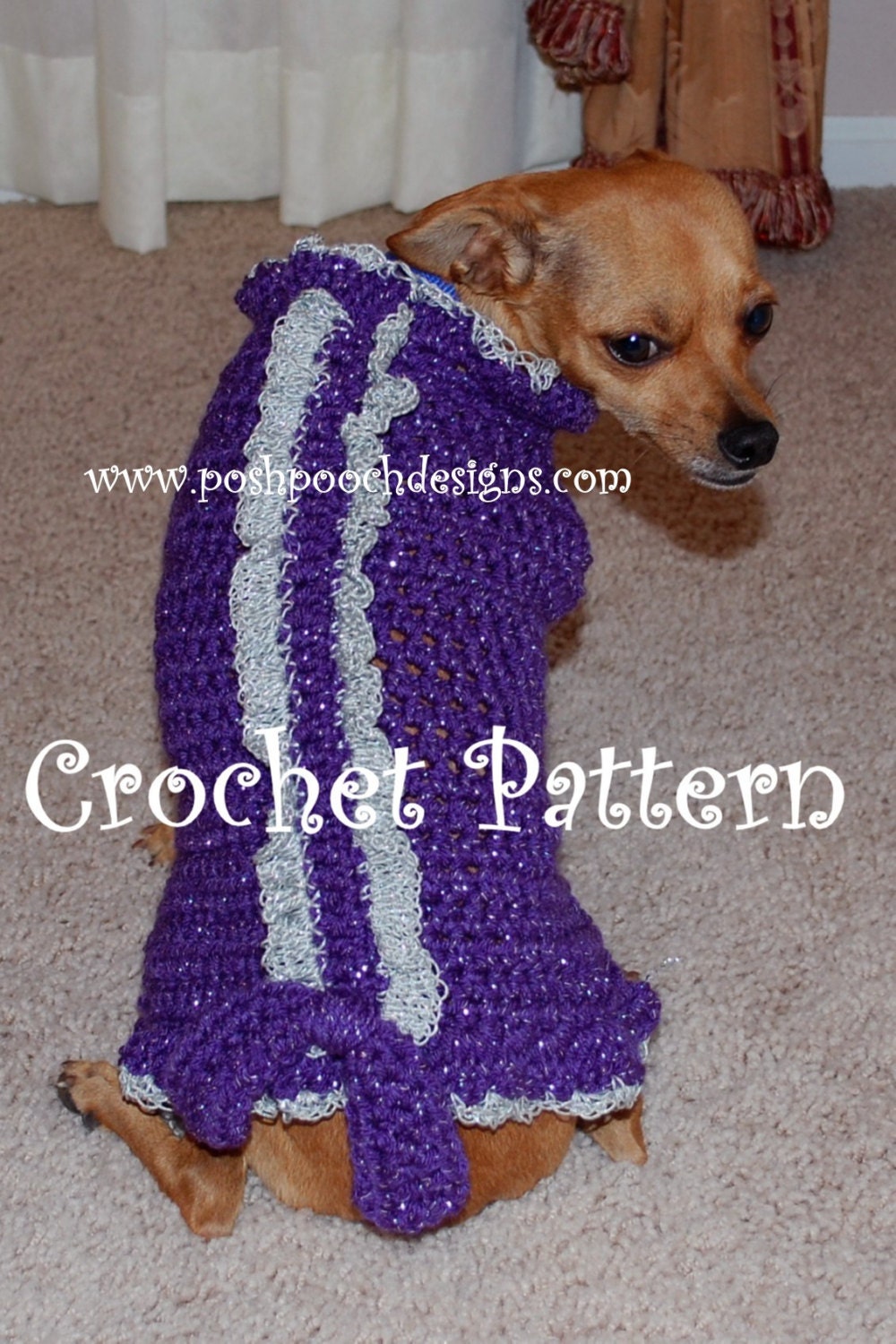 Instant Download Crochet Pattern Princess and Prince Dog | Etsy