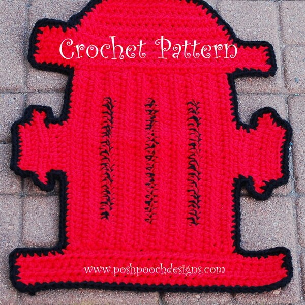 Crochet Fire Hydrant Pattern - Etsy