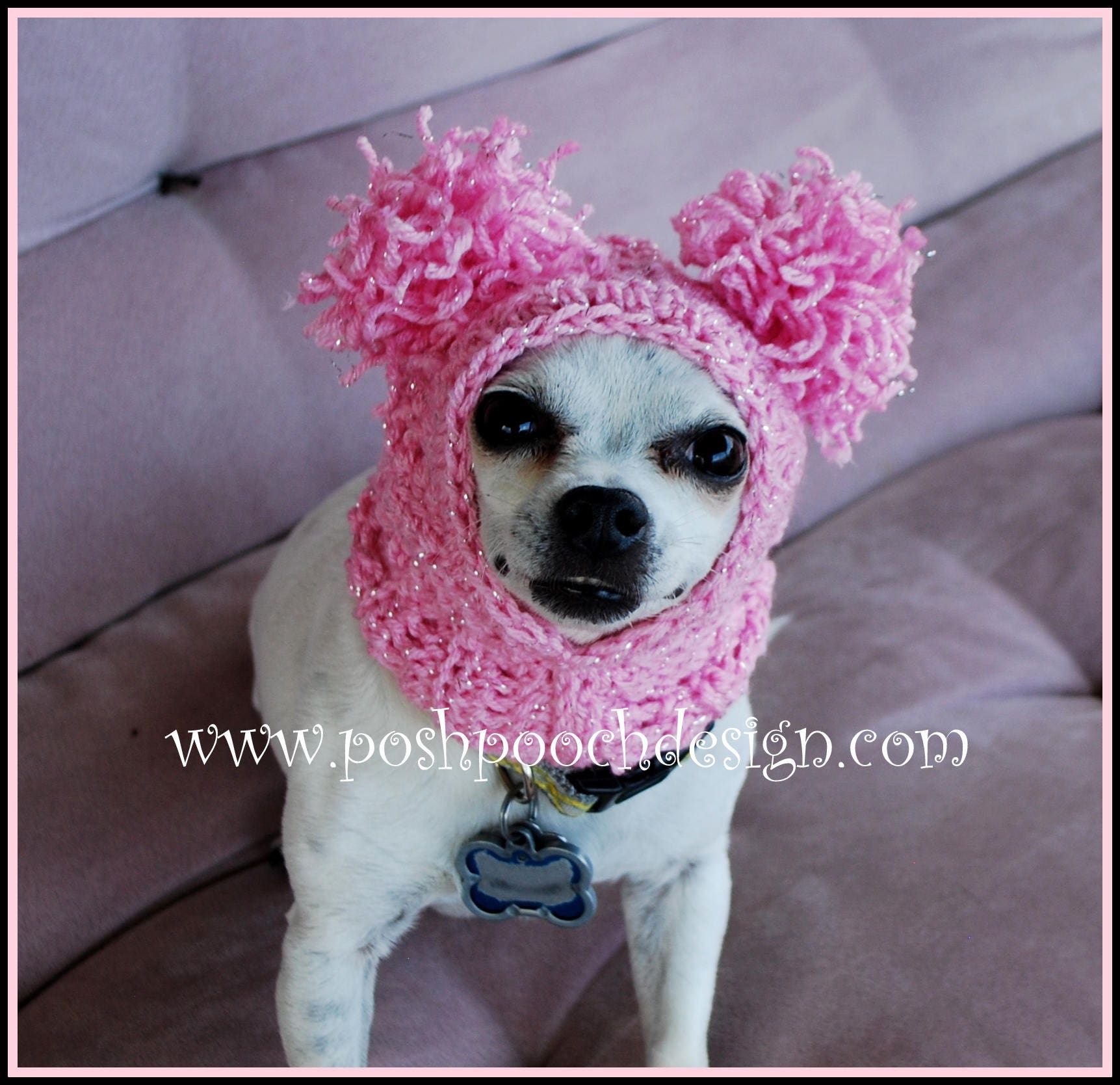 Instant Download Crochet Pattern Bundle Pink Pom Pom Dog | Etsy