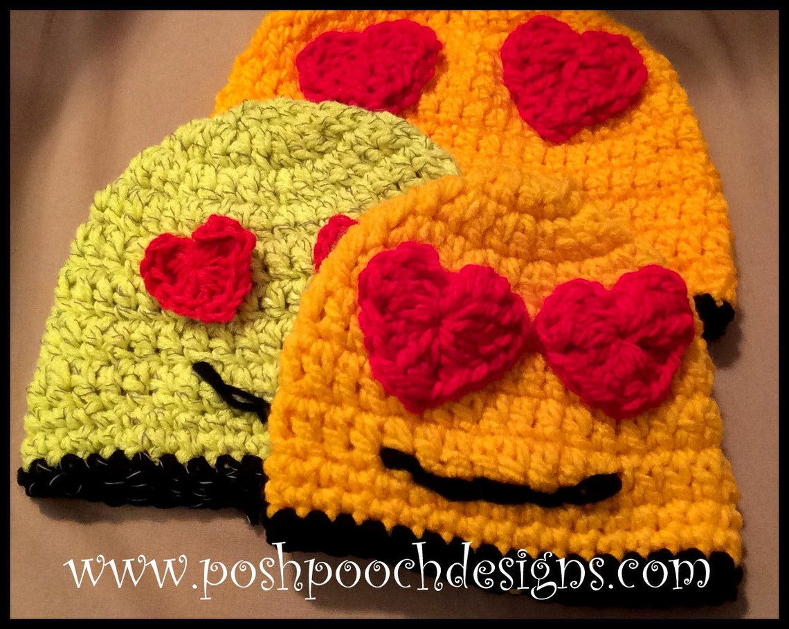 Silly Fun Hats Crochet Pattern E Book Instant Download PDF - Etsy