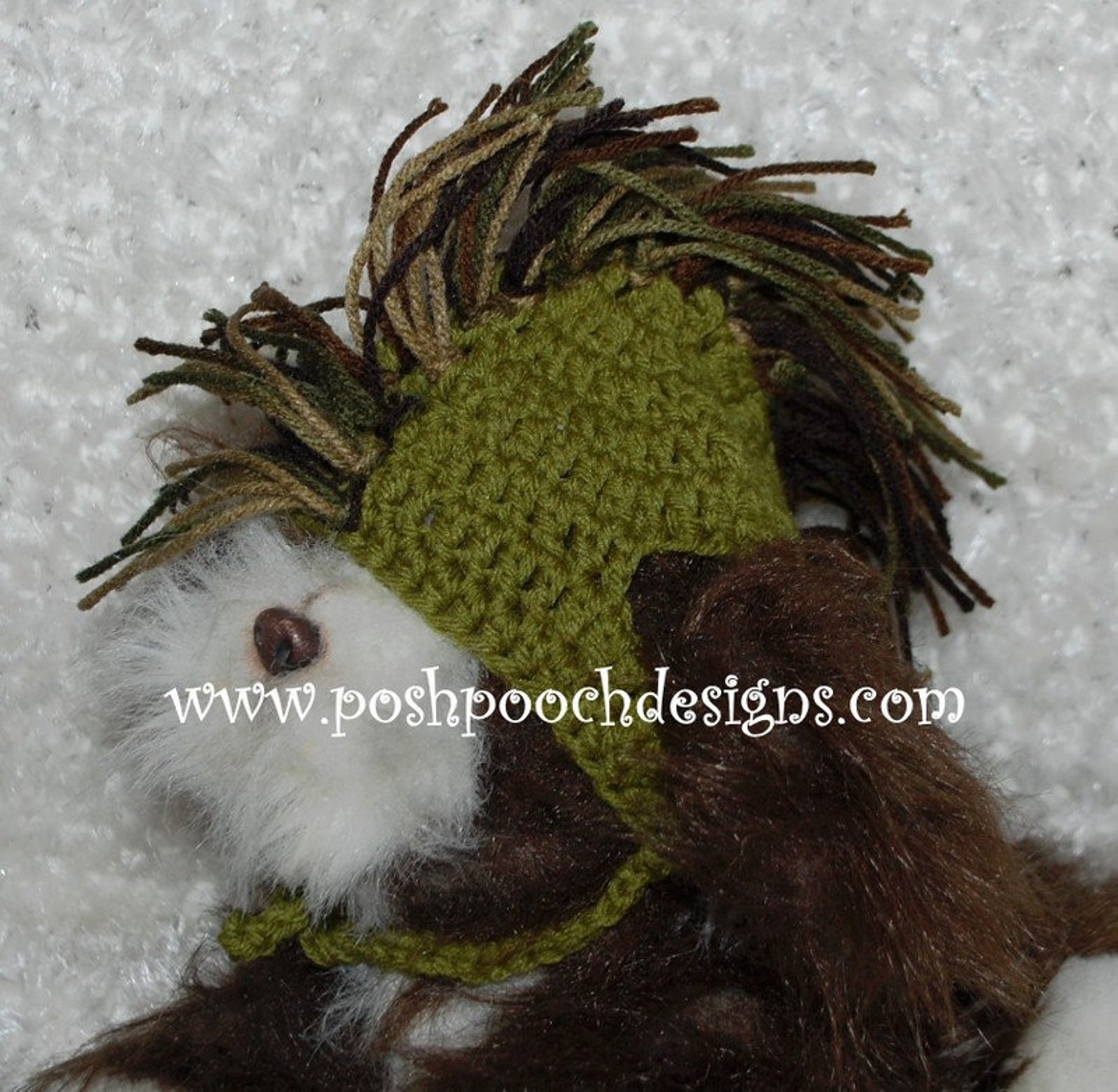 Instant Download CROCHET PATTERN Mohawk Dog Hat 3 Sizes - Etsy
