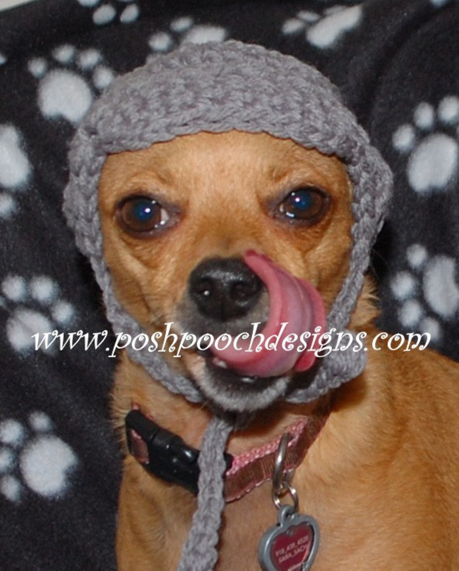 Instant Download Crochet Pattern Billed Dog Hat Beanie Hat | Etsy