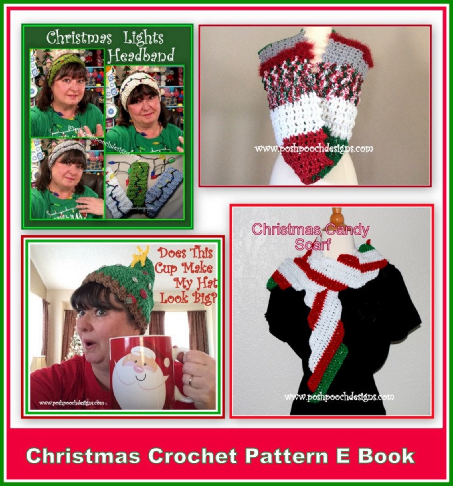 Christmas Crochet Pattern E Book Instant Download PDF File - Etsy
