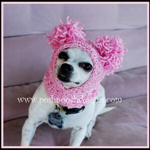 Instant Download Crochet Pattern Pink Pom Pom Dog Snood - Etsy
