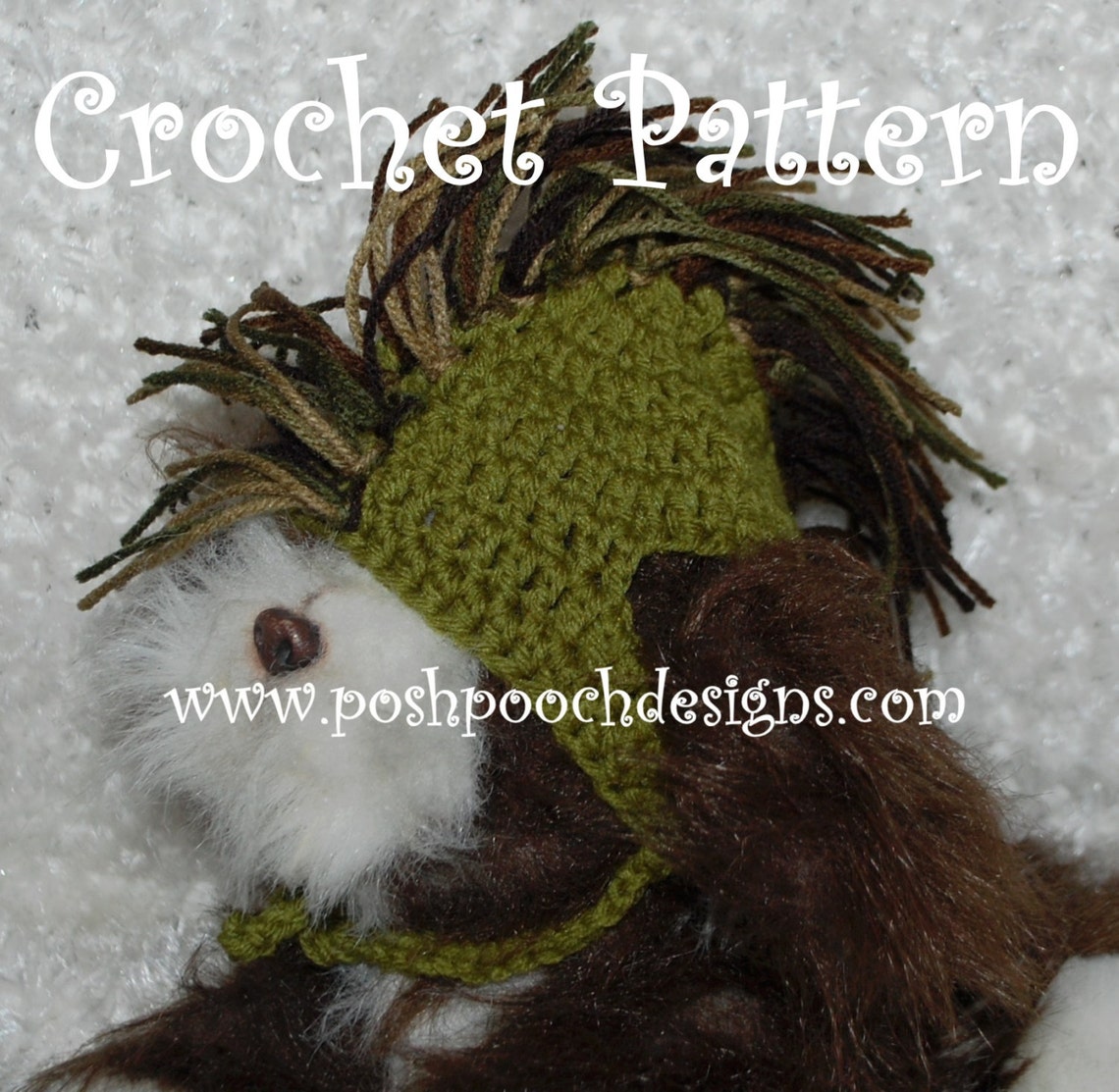 Instant Download Crochet Pattern Mohawk Dog Hat for Medium - Etsy