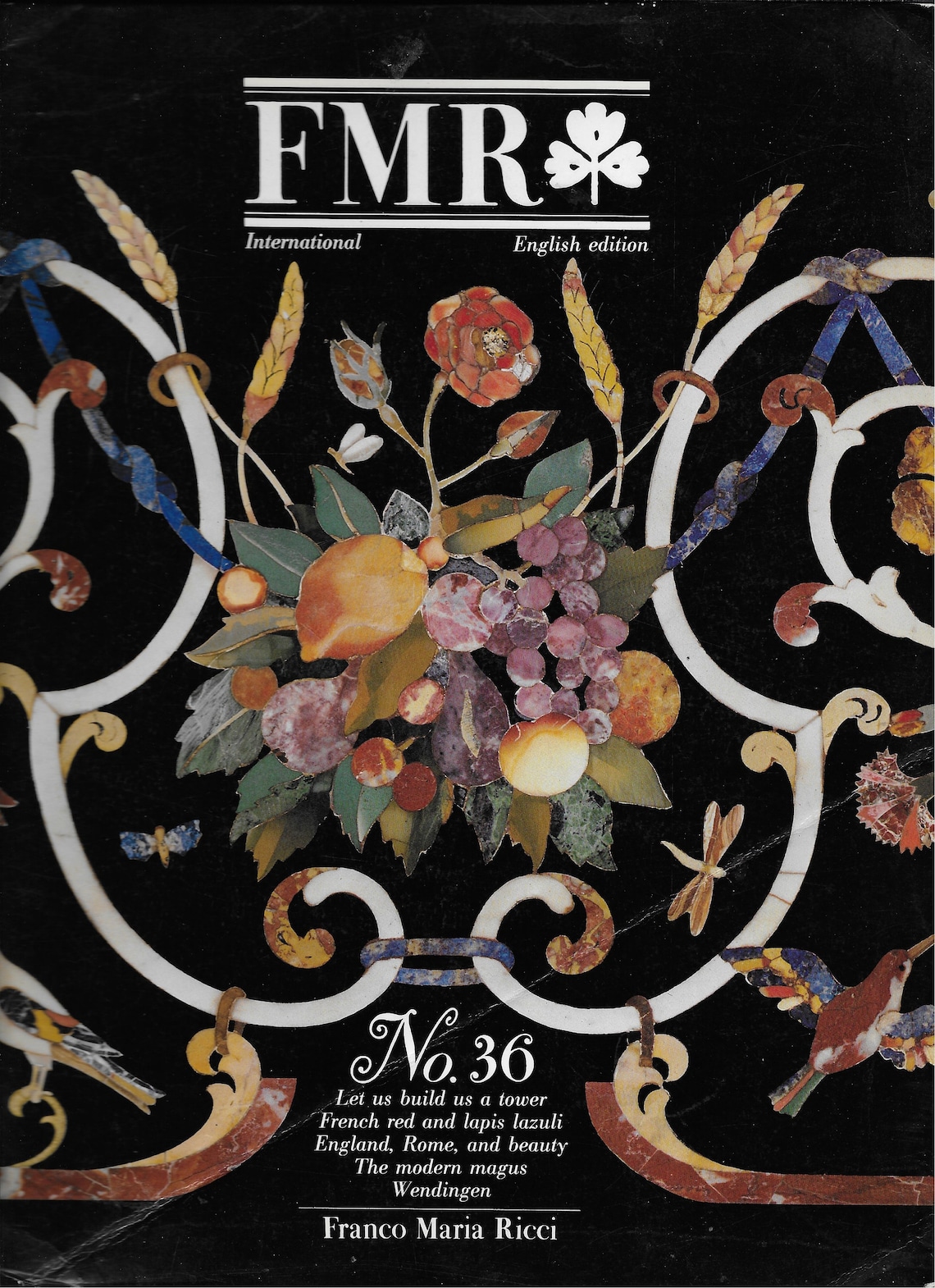 Vintage FMR Franco Maria Ricci Magazine No. 36 Vol VIII 1989 - Etsy España