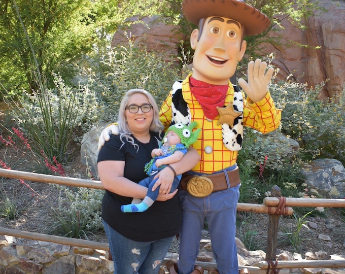 Crochet Disney Toy Story Alien Beanie/hat - Etsy