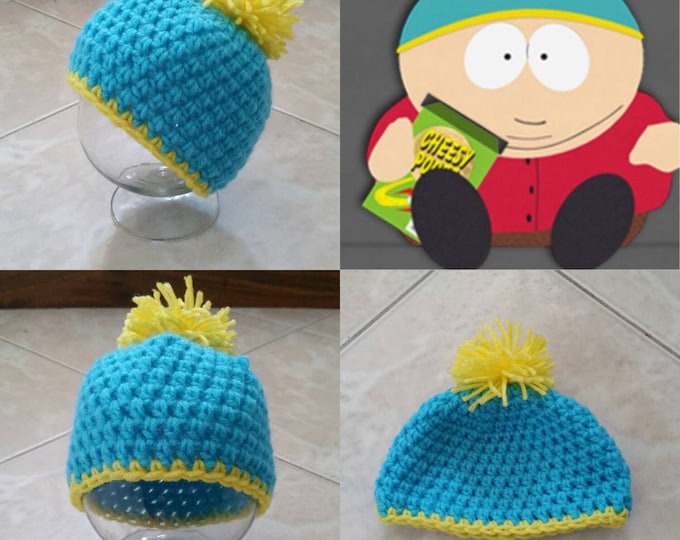Crochet Cartman Beanie/hat (south Park) - Etsy