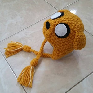 Crochet Jake the Dog Beanie/dog - Etsy