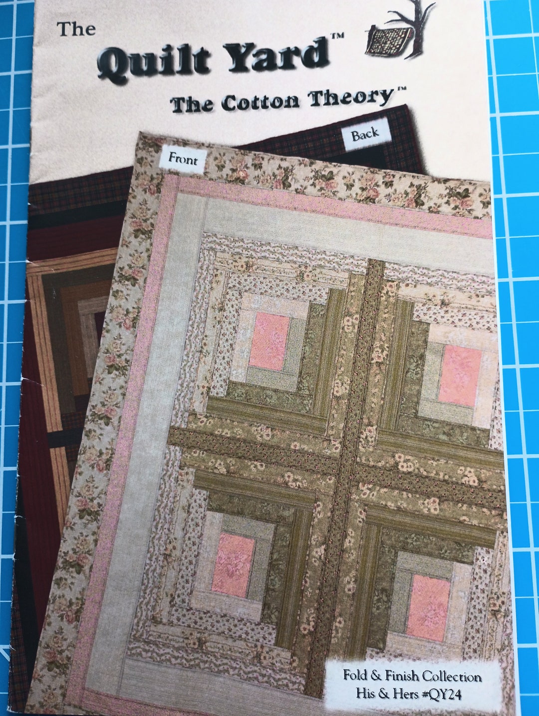 His and Hers #QY24 the Quilt Yard Pattern Great Condition Vintage ...
