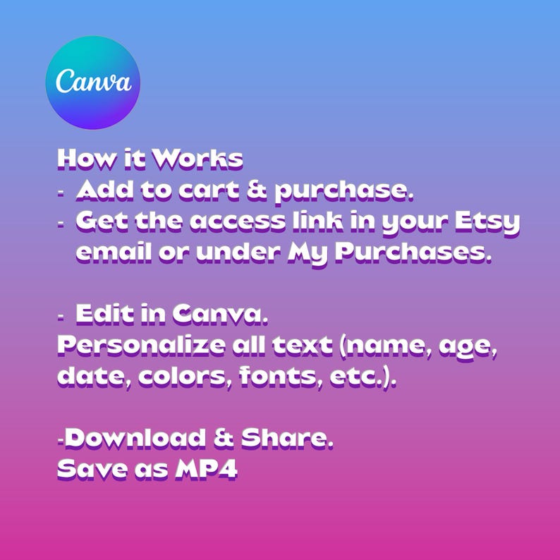 Kpop Demon Hunters Golden Birthday Video Invitation – Editable Canva ...