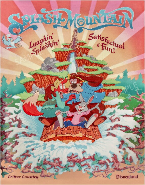 Splash Mountain Poster