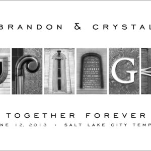 LDS Temple Photo Letters Print-10x20 - Etsy