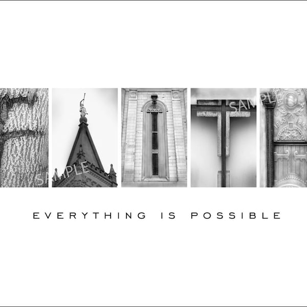 Temple Letters - Etsy