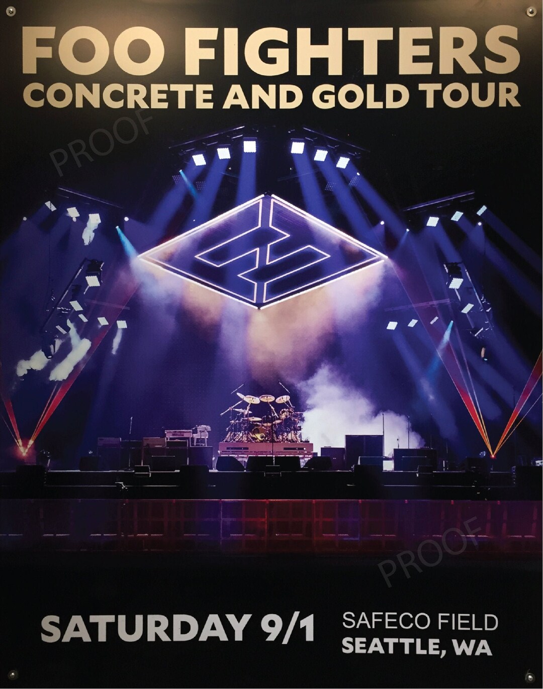 Concert Poster - 11x14 Print - Etsy