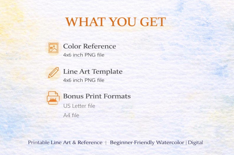 Pink Flamingo Watercolor Template for Beginners, Printable Line Art ...