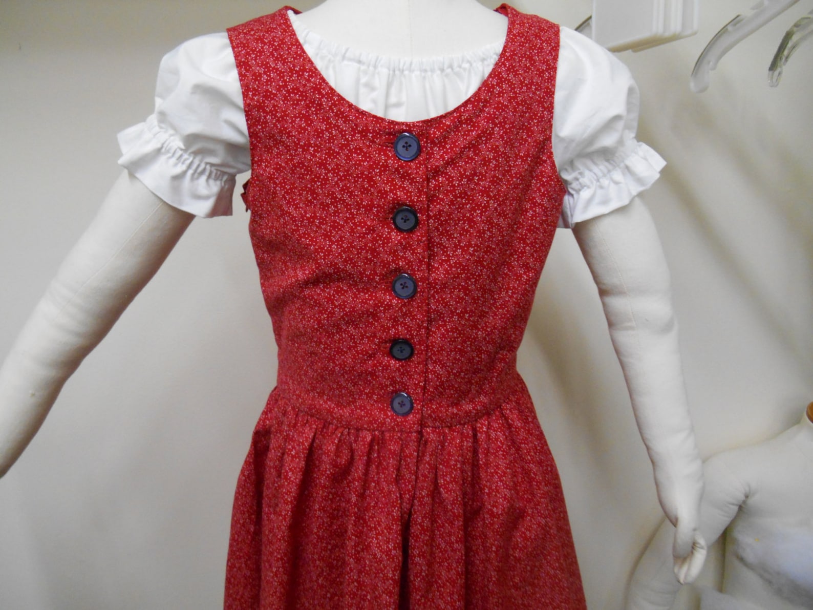 Child Size Dirndl/peasant Dress - Etsy