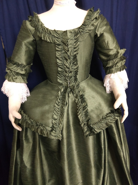 Caraco Jacket and Skirt 18th Century - Etsy