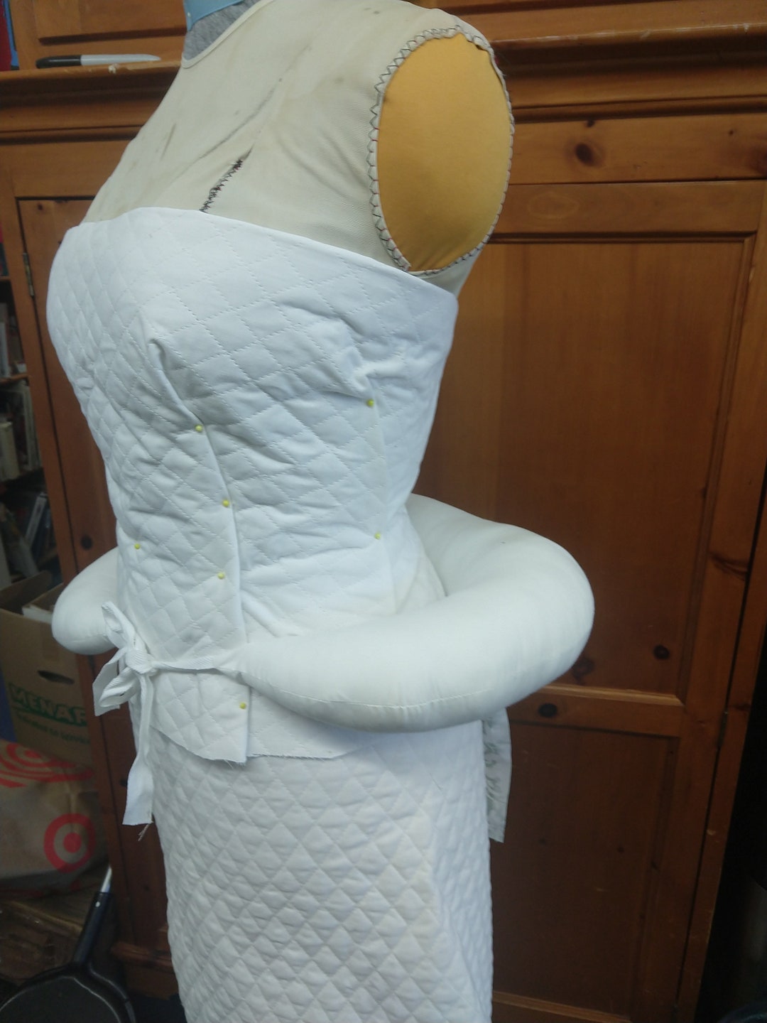 Bum Roll / Bum Pad to Be Worn Under Late 18th Century Gowns - Etsy